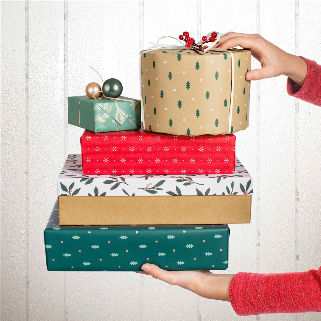 Gift box Mistletoe theme | Decor-by-Glassor.cz