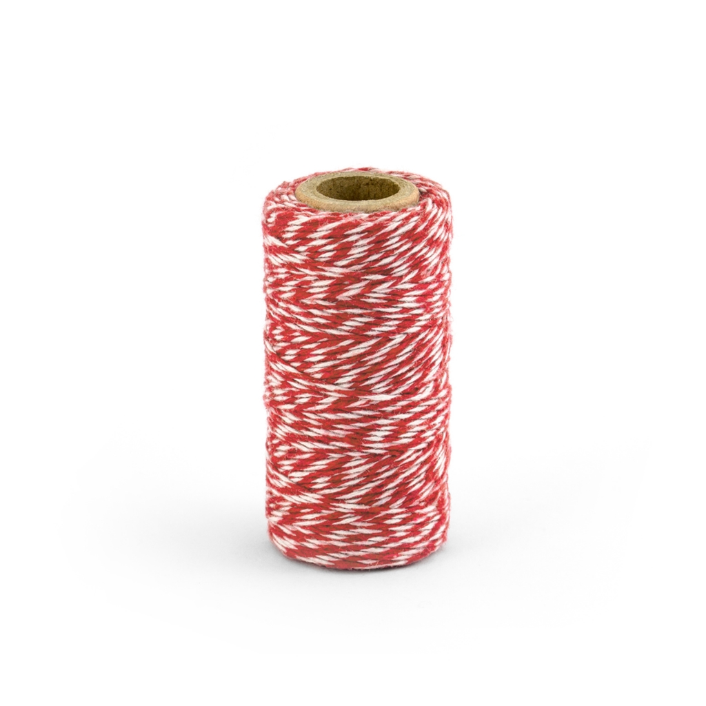 Red and white string | Decor-by-Glassor.cz